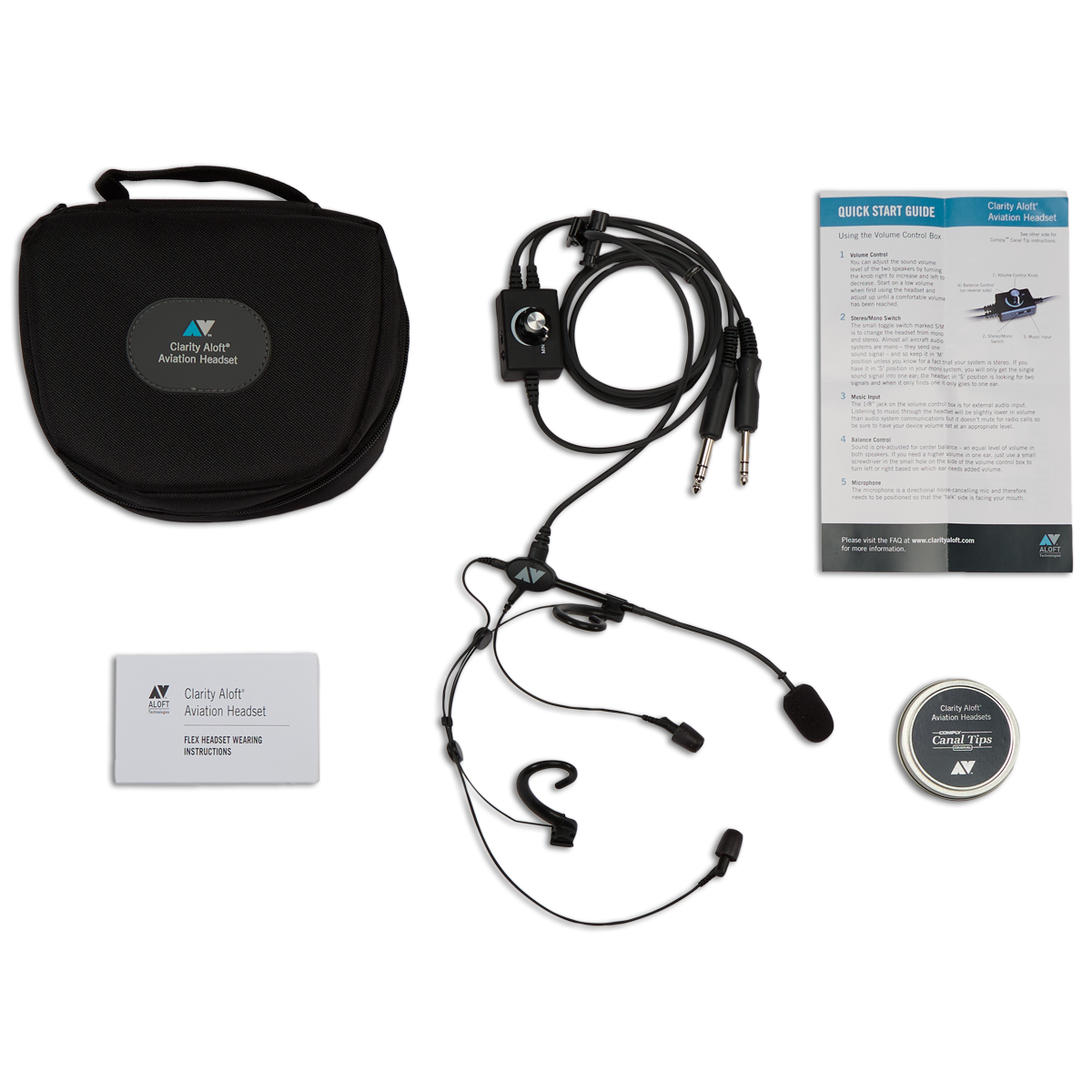 Clarity Aloft Flex Headset – Aero Tienda